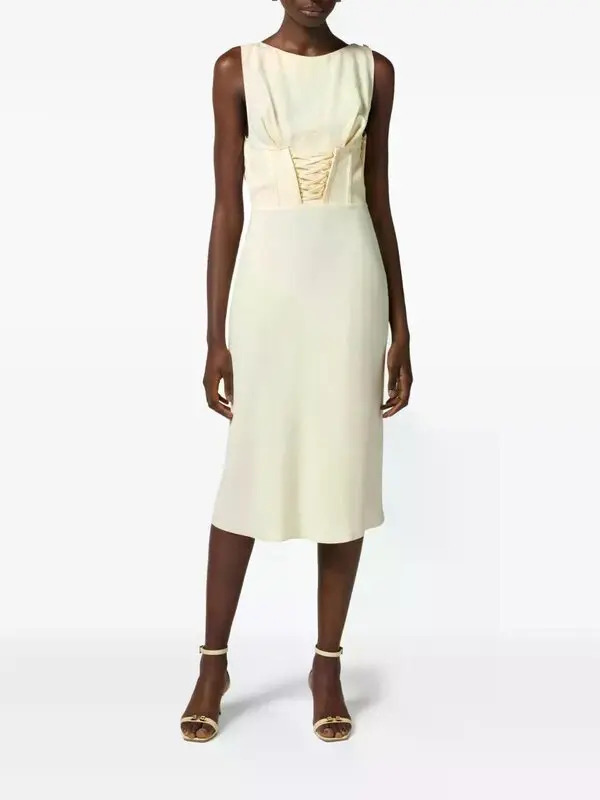 Elisabetta Franchi Corset-detailing Dress