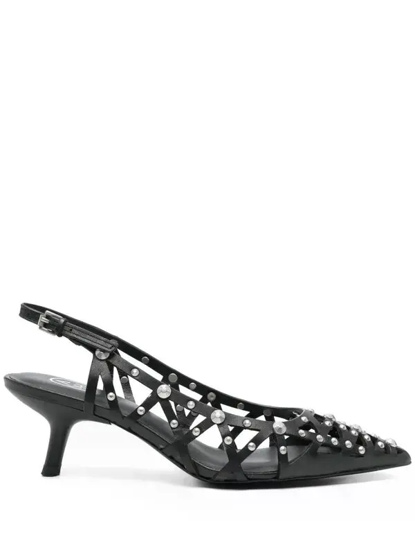 Ash 50mm Bizarre Pumps - Black
