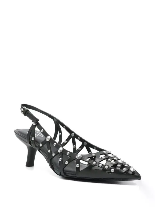 Ash 50mm Bizarre Pumps - Black