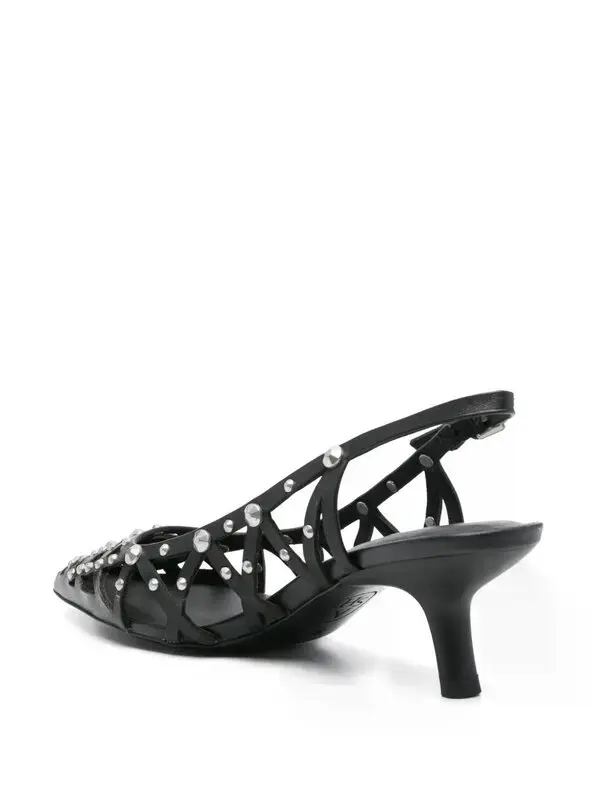 Ash 50mm Bizarre Pumps - Black