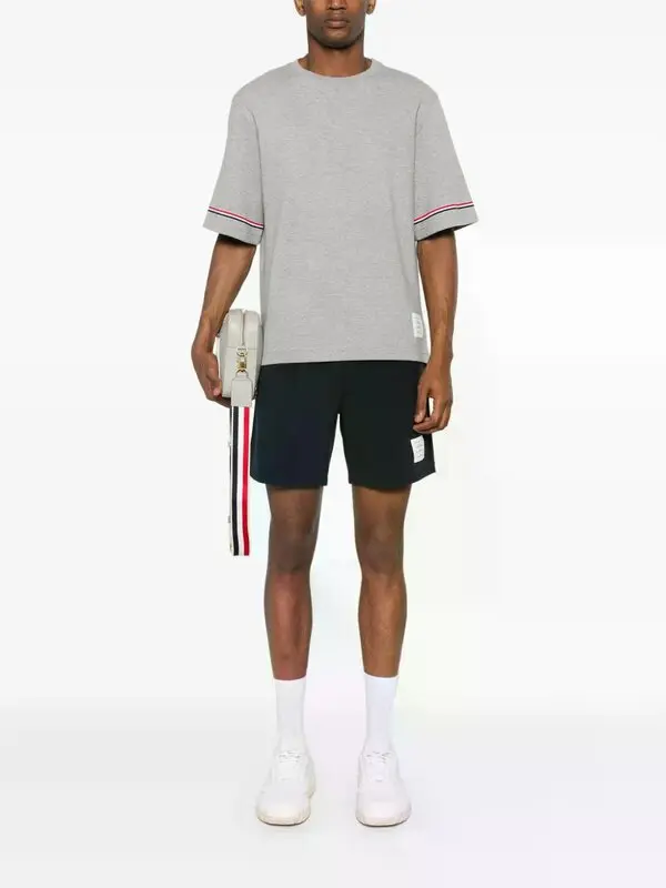 Thom Browne Rwb-stripe Cotton T-shirt