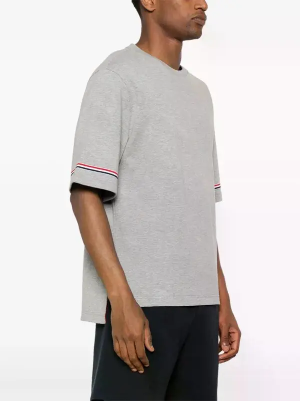 Thom Browne Rwb-stripe Cotton T-shirt