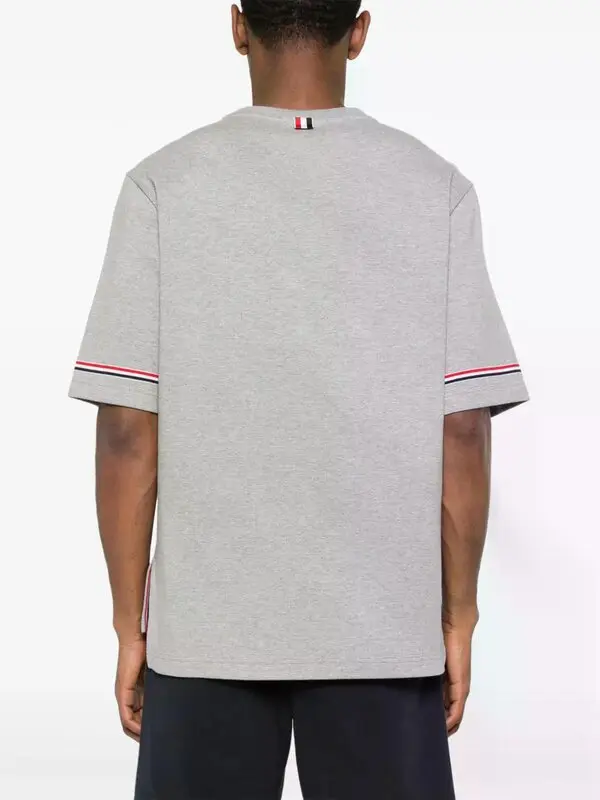 Thom Browne Rwb-stripe Cotton T-shirt
