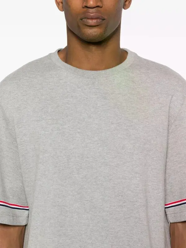 Thom Browne Rwb-stripe Cotton T-shirt