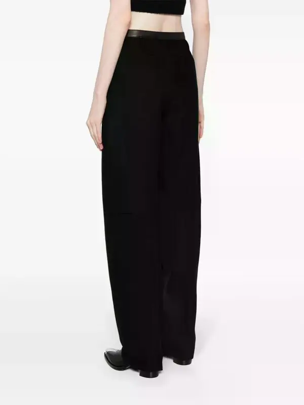 Alexander Wang Belted Wool Trousers