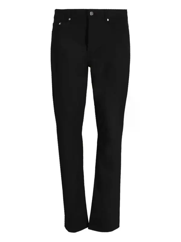 Karl Lagerfeld Logo-patch Jeans - Black