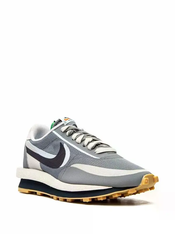 Nike X Clot X Sacai Ldwaffle Sneakers - Grey