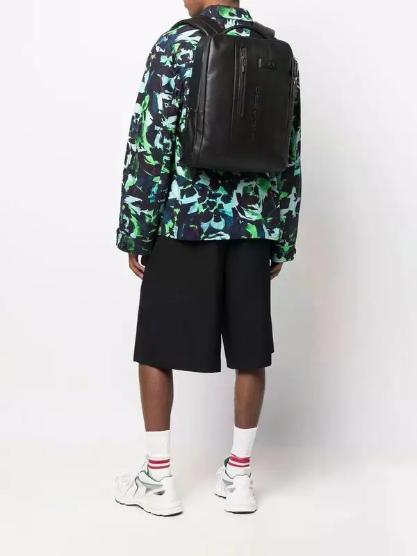 PIQUADRO Leather Backpack
