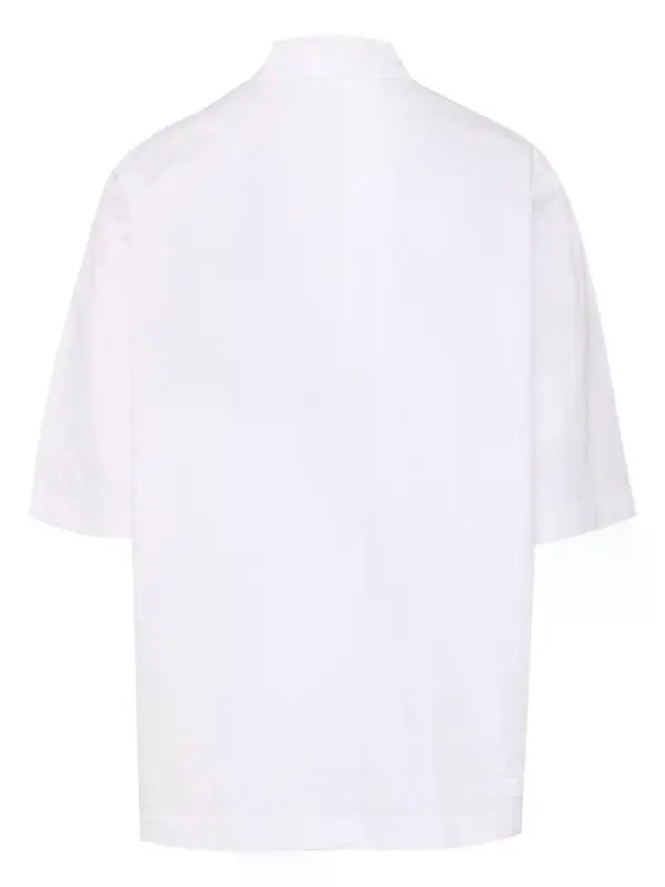 CASEY CASEY Short-sleeve Cotton Shirt
