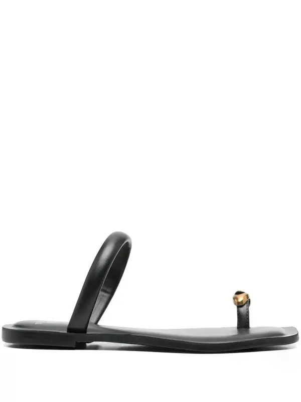TWINSET Rhinestone-embellished Sandals - Black