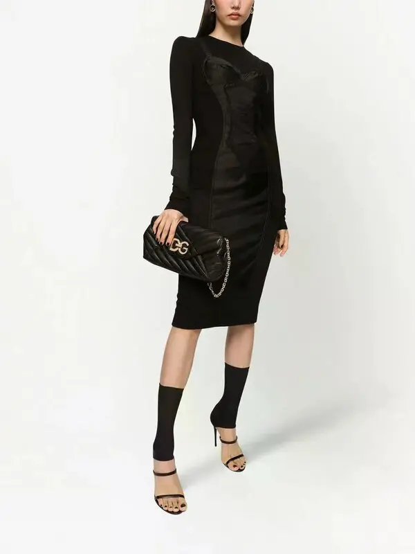 Dolce & Gabbana Trompe L'oeil Sheath Dress