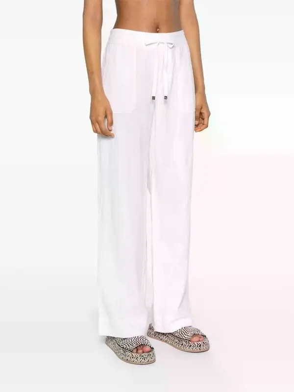 Ralph Lauren Drawstring-waist Linen Trousers