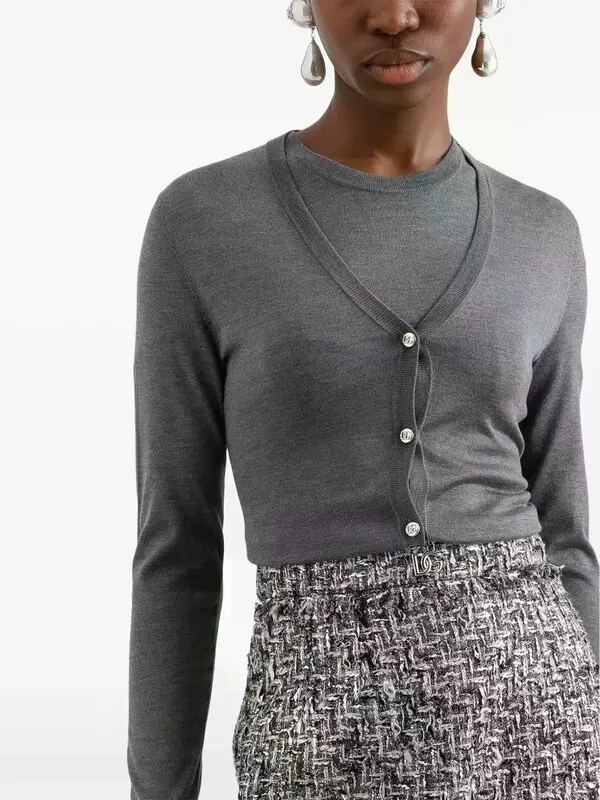 Dolce & Gabbana V-neck Buttoned Cardigan