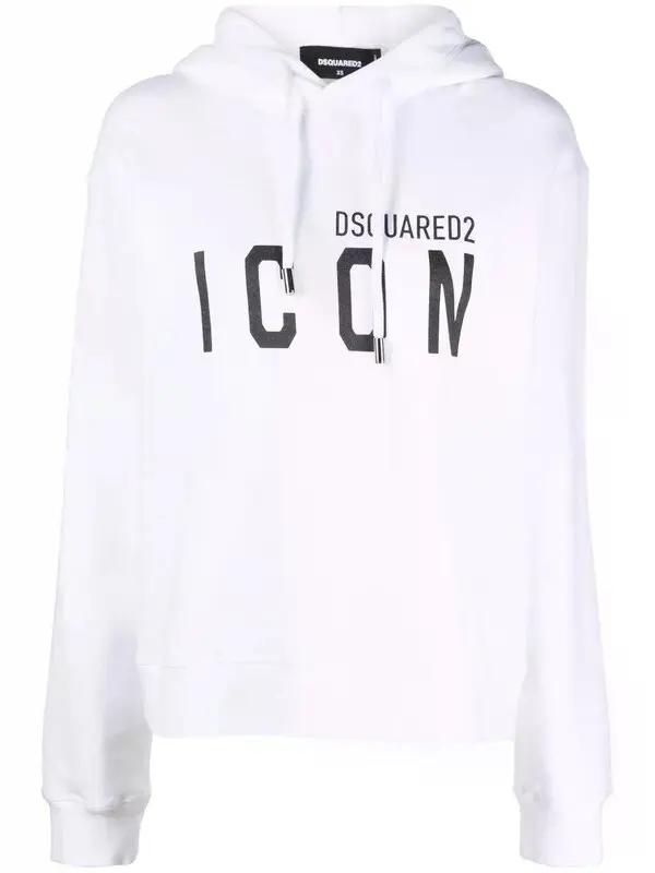 Dsquared2 Icon Cool Hoodie - White