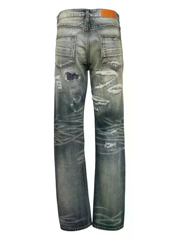 PRIVATE STOCK LABS The Malcolm Straight-leg Jeans