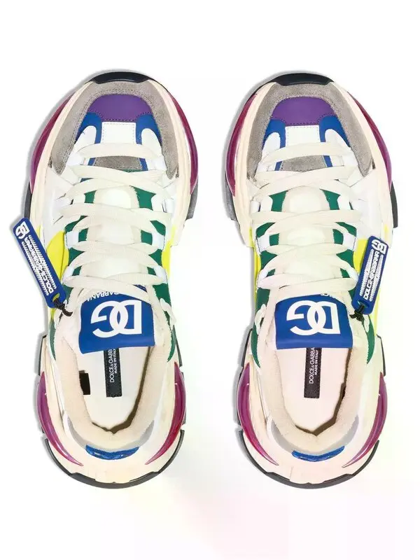 Dolce & Gabbana Air Master Panelled Low-top Sneakers