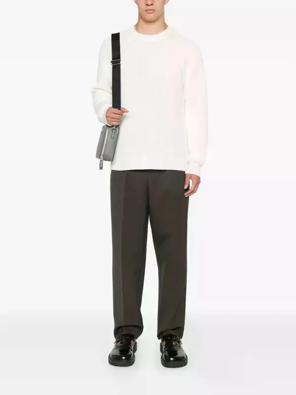 ZANONE Ribbed Virgin Wool Sweater