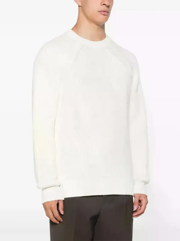 ZANONE Ribbed Virgin Wool Sweater