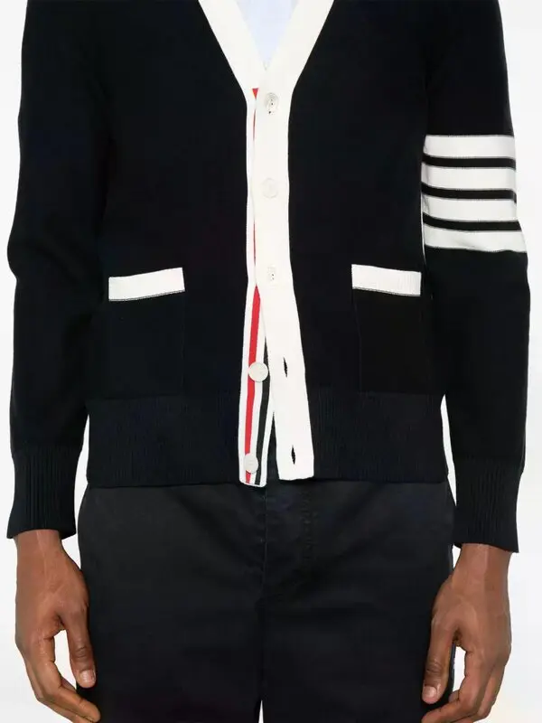 Thom Browne 4-bar Relaxed Fit Cardigan