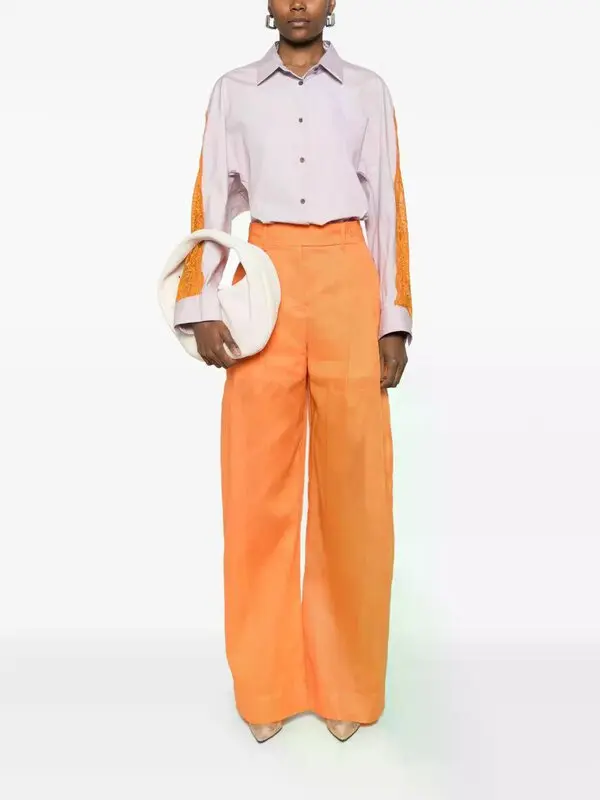 Alberta Ferretti Cotton Maxi Skirt