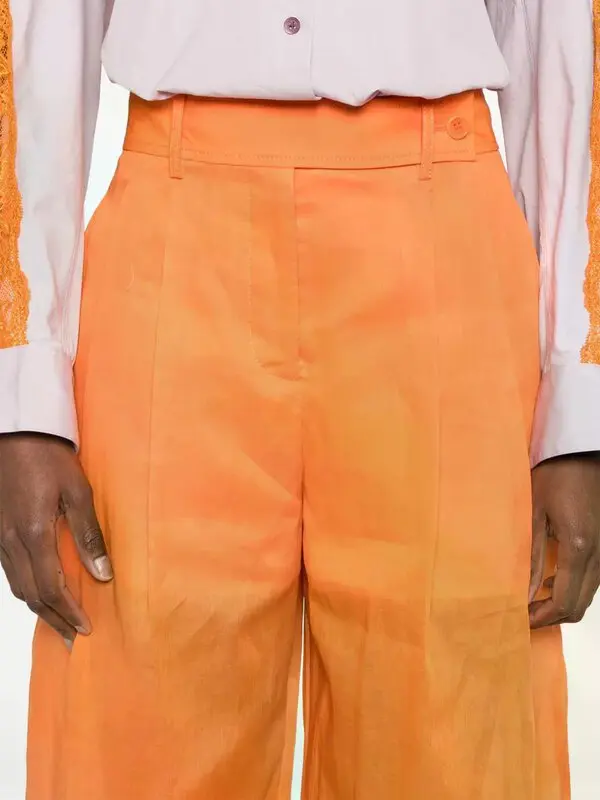 Alberta Ferretti Cotton Maxi Skirt