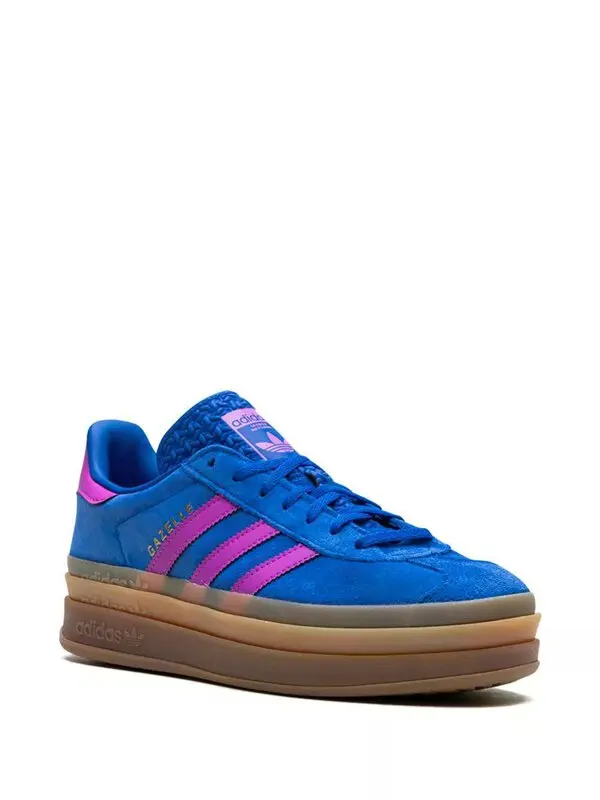 Adidas Gazelle Bold Lucid Pink Sneakers - Blue