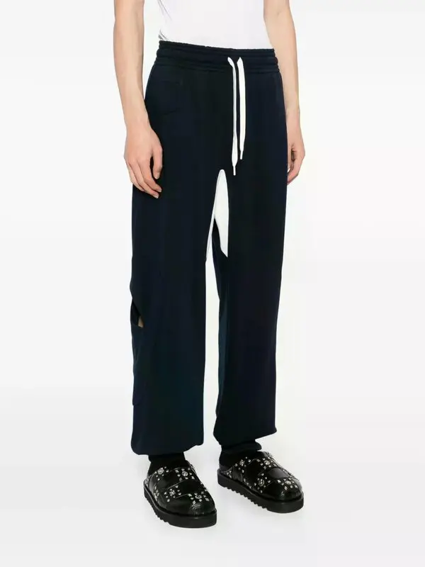 STEFAN COOKE Cut-out Track Pants