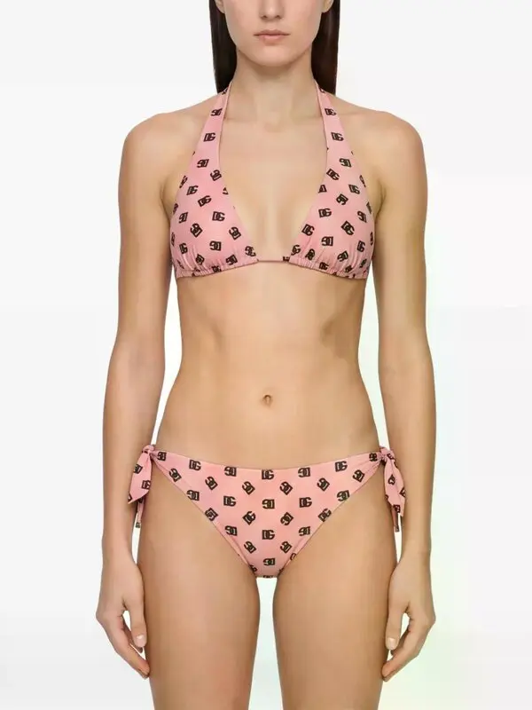 Dolce & Gabbana Dna Polka-dot Print Bikini
