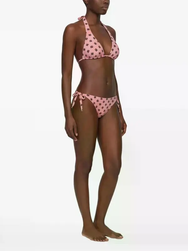 Dolce & Gabbana Dna Polka-dot Print Bikini
