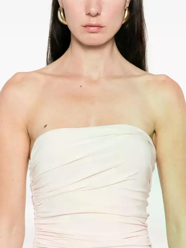 Norma Kamali Diana Midi Dress - Neutrals