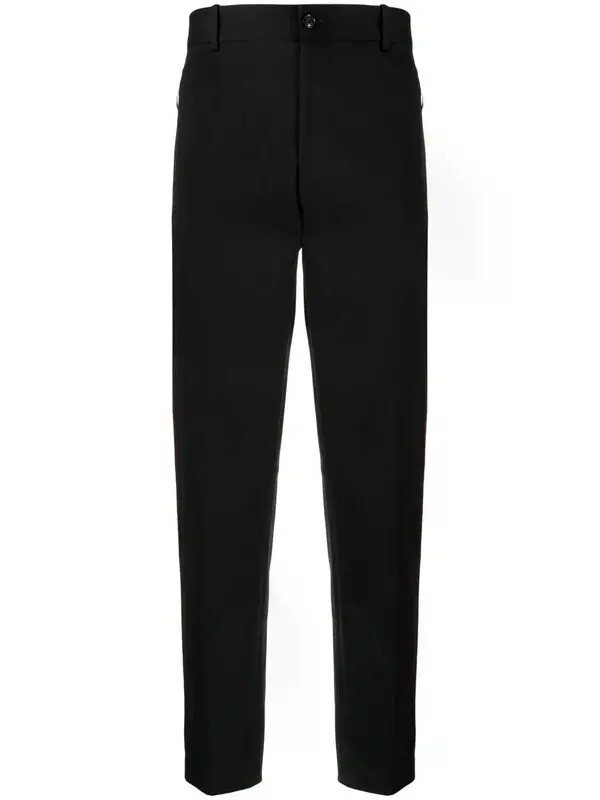 Moncler Tapered Trousers With Side Stripe Detailing
