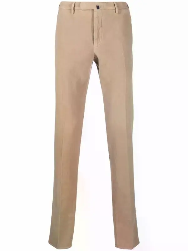 Incotex Slim-fit Cotton Trousers - Neutrals