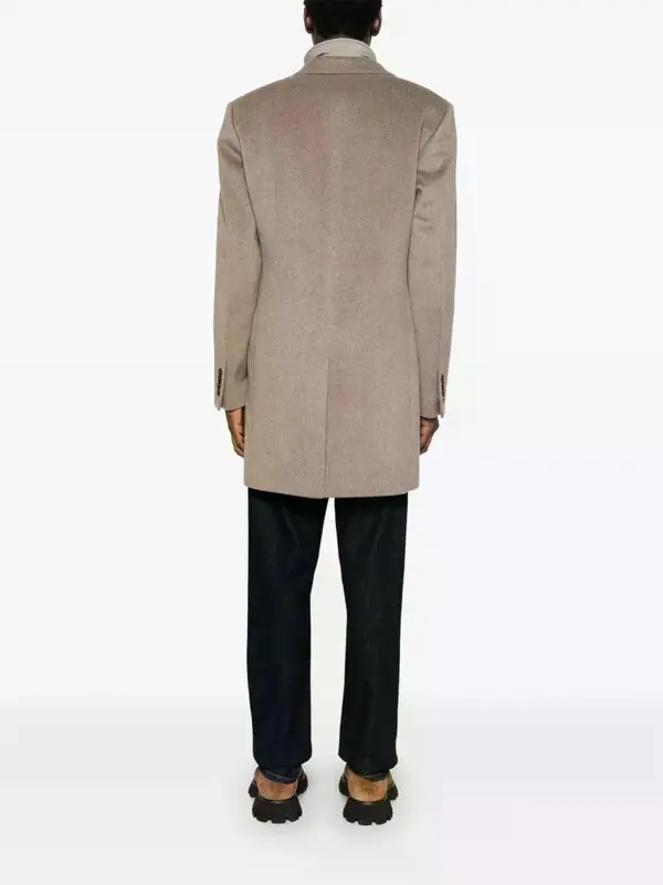 FAY Double-layer Coat - Brown