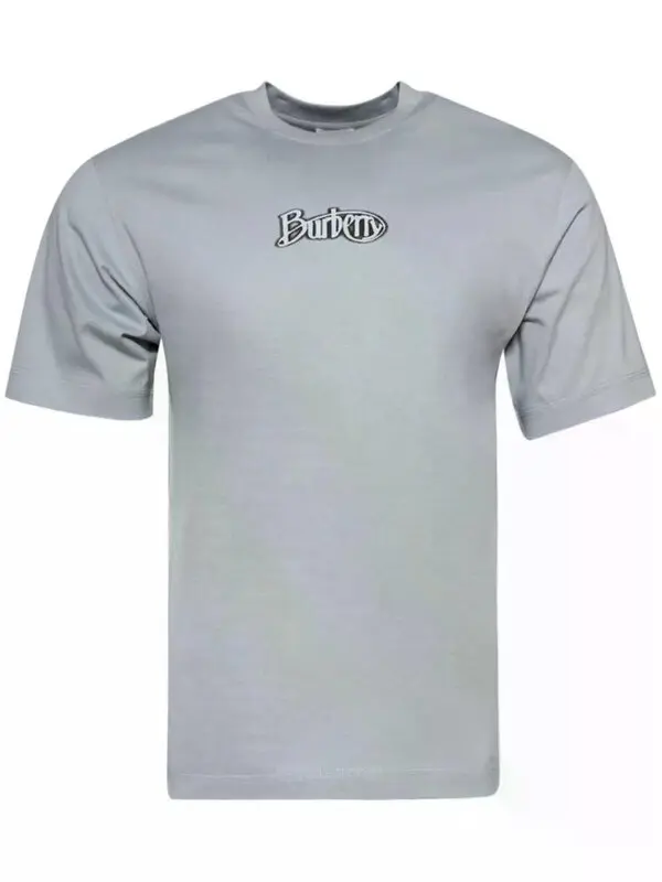 Burberry Logo Appliqué Cotton T-shirt