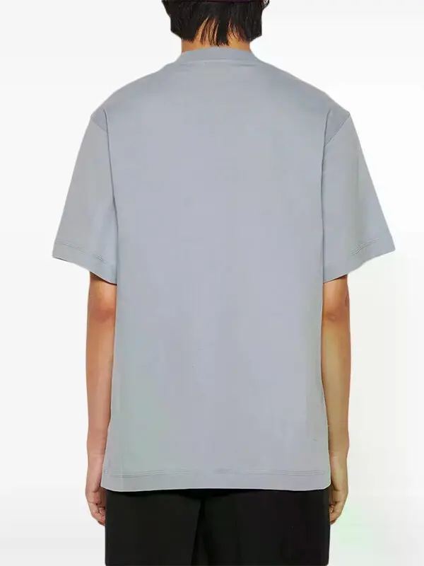 Burberry Logo Appliqué Cotton T-shirt