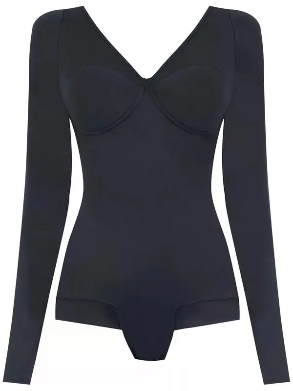 AMIR SLAMA Long Sleeved Bodysuit