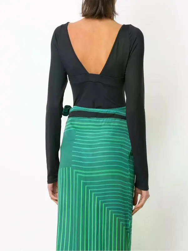 AMIR SLAMA Long Sleeved Bodysuit