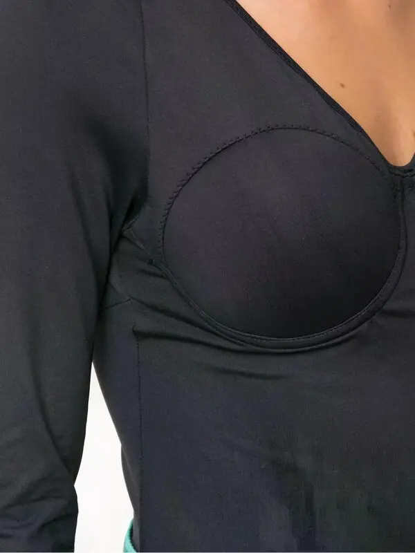 AMIR SLAMA Long Sleeved Bodysuit