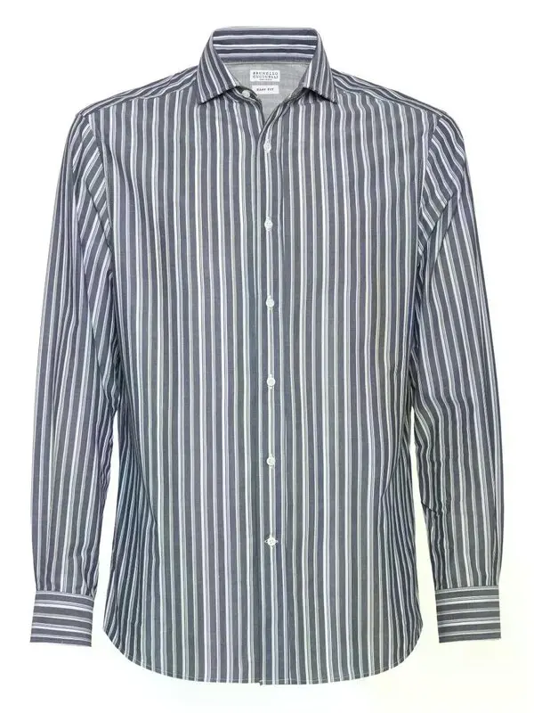 Brunello Cucinelli Striped Shirt