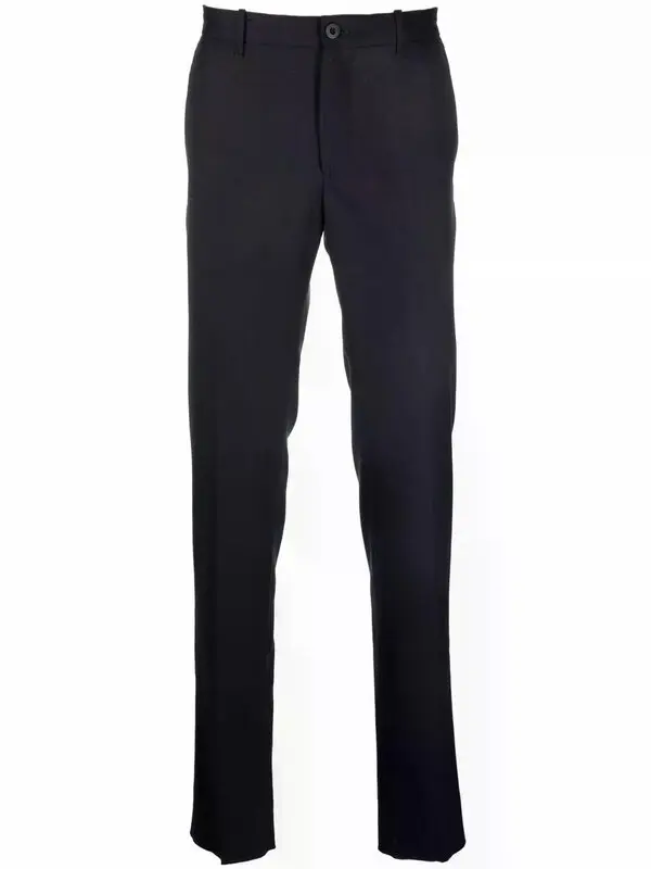 Incotex Slim-cut Cropped Trousers - Blue
