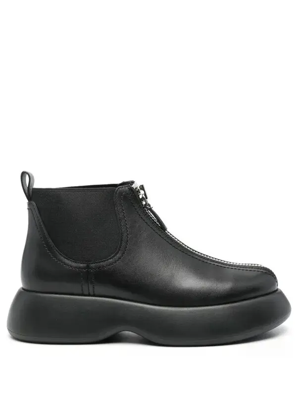 3.1 Phillip Lim Mercer Ankle Boots With Front Zip Fastening