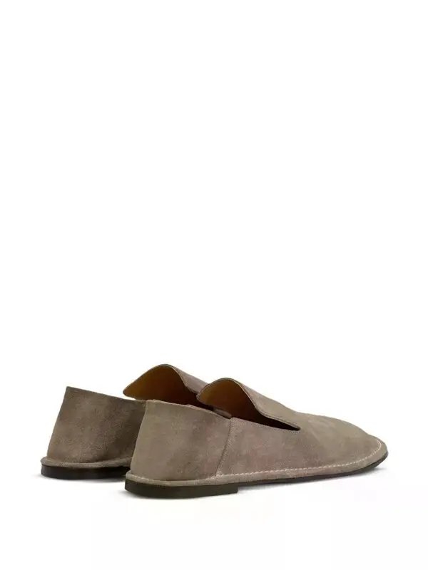 AMI Paris Suede Slippers