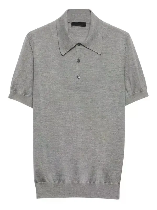 Prada Cashmere Polo Shirt