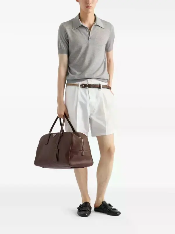 Prada Cashmere Polo Shirt