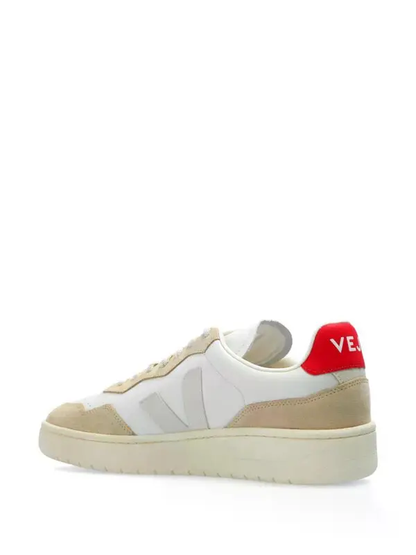 VEJA V-90 Leather Sneakers - White