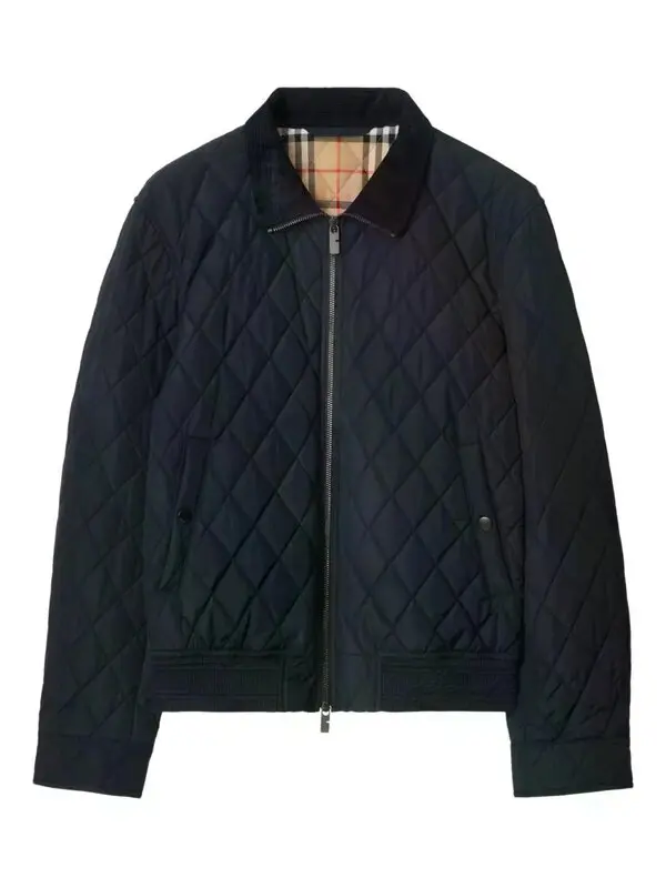 Burberry Quilted Bomber Jacket