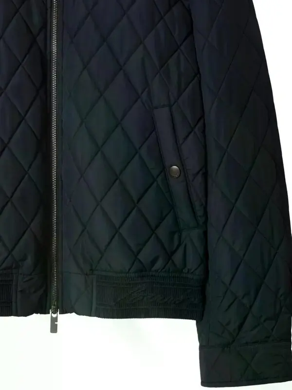 Burberry Quilted Bomber Jacket
