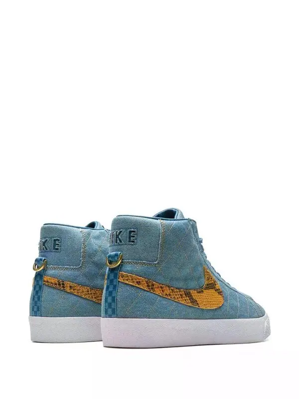 Nike X Supreme Sb Blazer High-top Sneakers - Blue