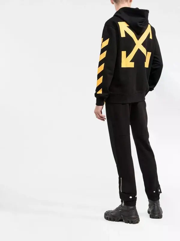 Off-White Caravaggio Print Hooded Sweatshirt