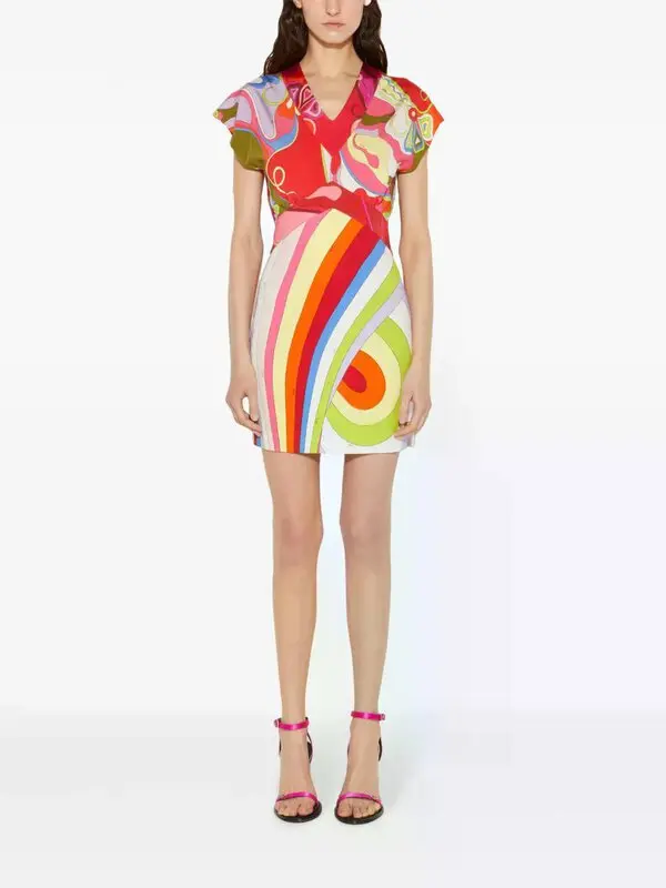 Emilio Pucci Iride-print Dress